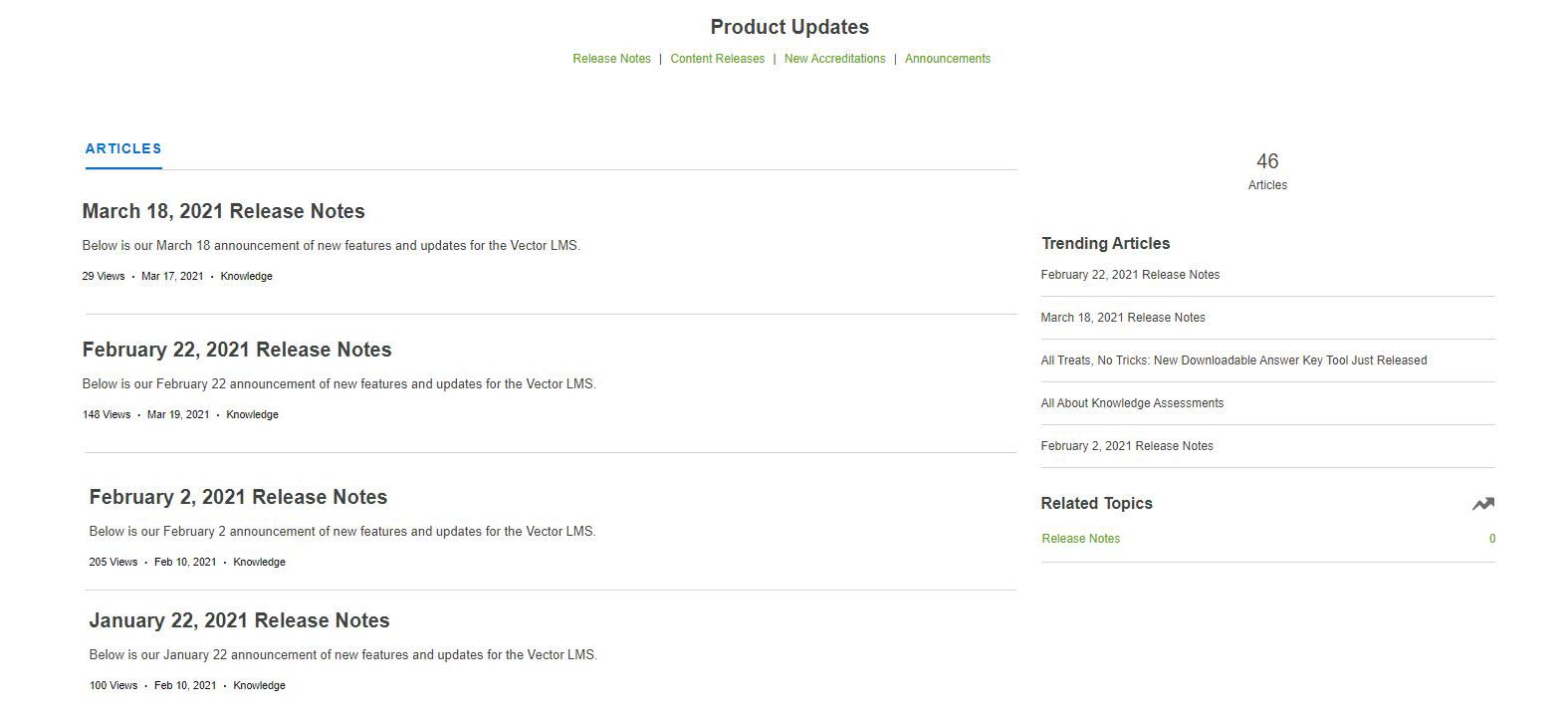How to Use Vector Solutions Support