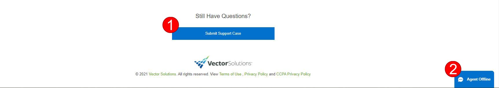 How to Use Vector Solutions Support